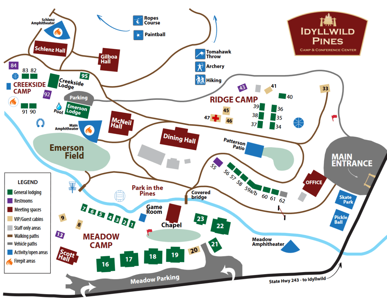 Directions - Idyllwild Pines